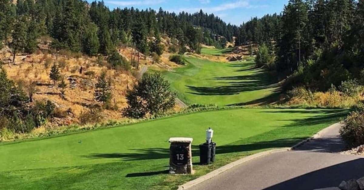 Cart path Only Holes On The Ridge Course - Predator Ridge