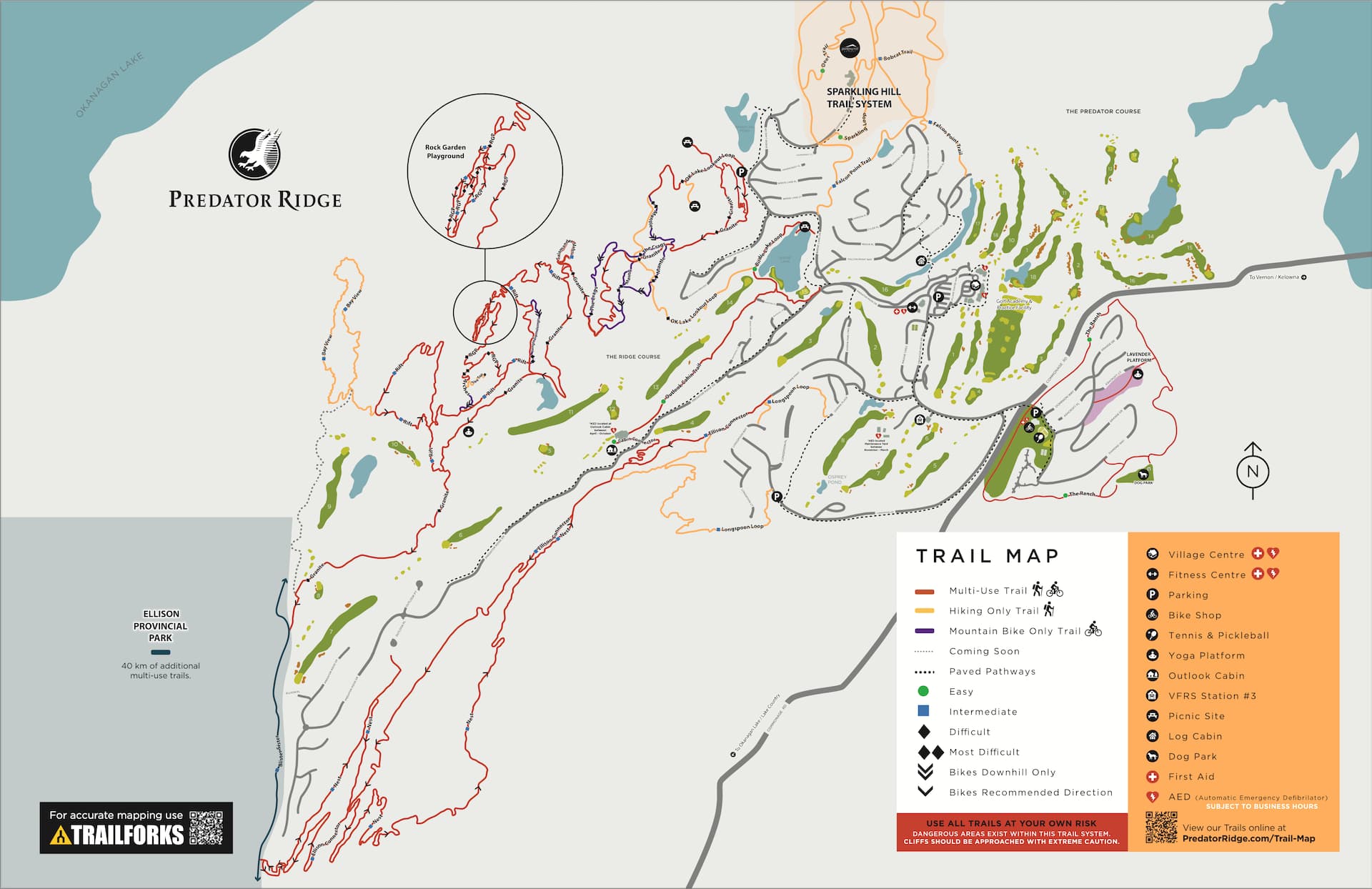 Confusing Trail Map Kentucky Trails WSKV FM